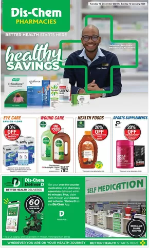 Dis-Chem Durban - Shop 10b, Springfield Value Centre, 45 Electron Road ...