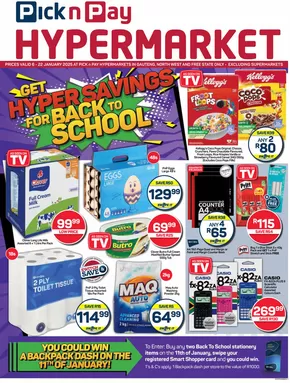 Pick n Pay | Specials & Catalogues - January | Tiendeo
