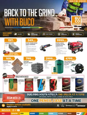 BUCO in Rustenburg | February Specials & Catalogues | Tiendeo