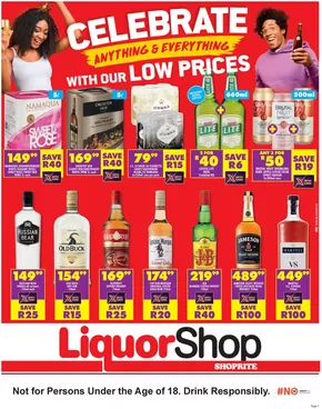 Shoprite Liquor Pretoria - Sunnypark Shopping Centre Cnr Greeff and ...