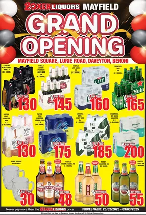 Boxer Liquors | Specials & Catalogues - February | Tiendeo