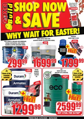 Boxer Build | Specials & Catalogues - April | Tiendeo