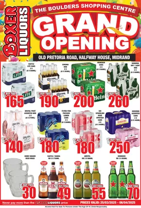 Boxer Liquors | Specials & Catalogues - April | Tiendeo