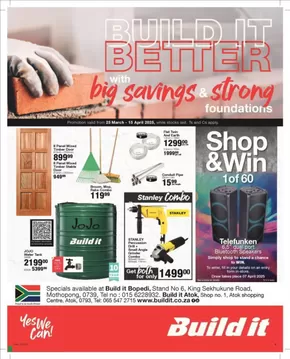 Build It | Specials & Catalogues - April | Tiendeo