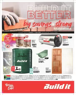 Build It | Specials & Catalogues - April | Tiendeo