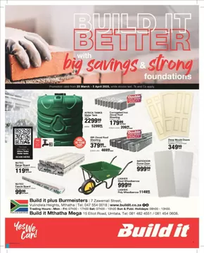 Build It | Specials & Catalogues - April | Tiendeo