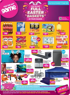 Game in Upington | April Specials & Catalogues | Tiendeo