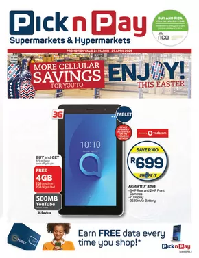 Pick n Pay Hypermarket | Specials & Catalogues - April | Tiendeo