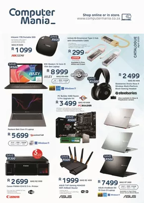 Computer Mania Stores | Trading Hours, Contact Numbers & Locations ...
