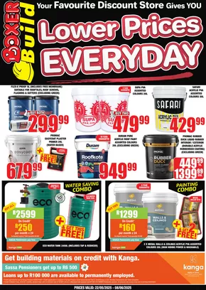 Boxer Build | Specials & Catalogues - June | Tiendeo